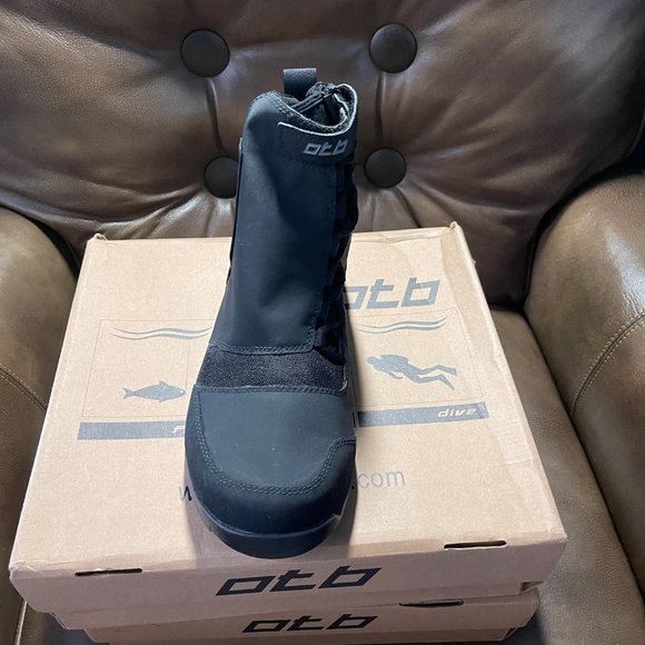 Otb | Shoes | Otb Sar Navy Seal Aqua Boots 3 Black | Poshmark
